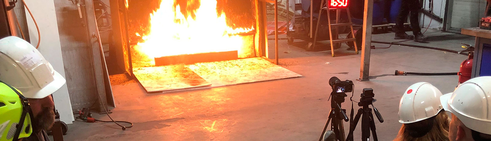 One step closer to a Full-Scale Test of Thatched Facades